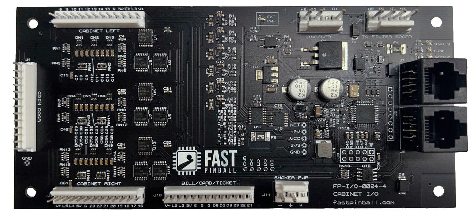 FAST Cabinet I/O (speciality I/O board for the cabinet) | FAST Pinball ...